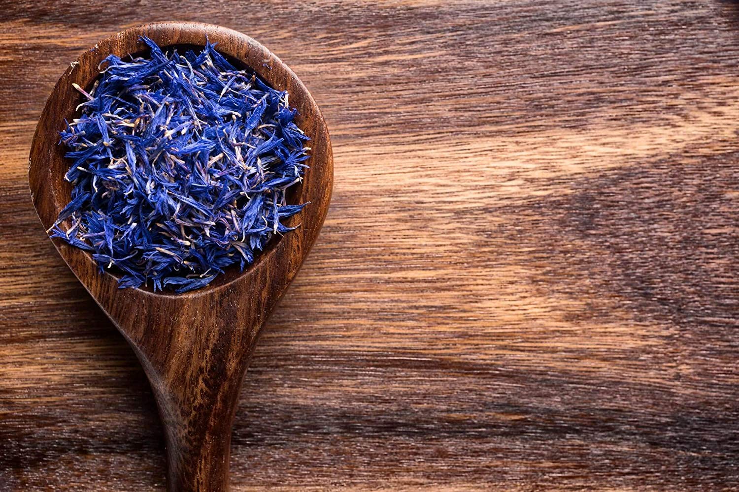 Pure Blue Cornflower Petals - 100% Natural Centaurea cyanus - Dried, Grown in Germany Herbal Cornflower Flowers for Cupcakes, Lattes, Tea Blends, Bath Products, Gifts, Crafts