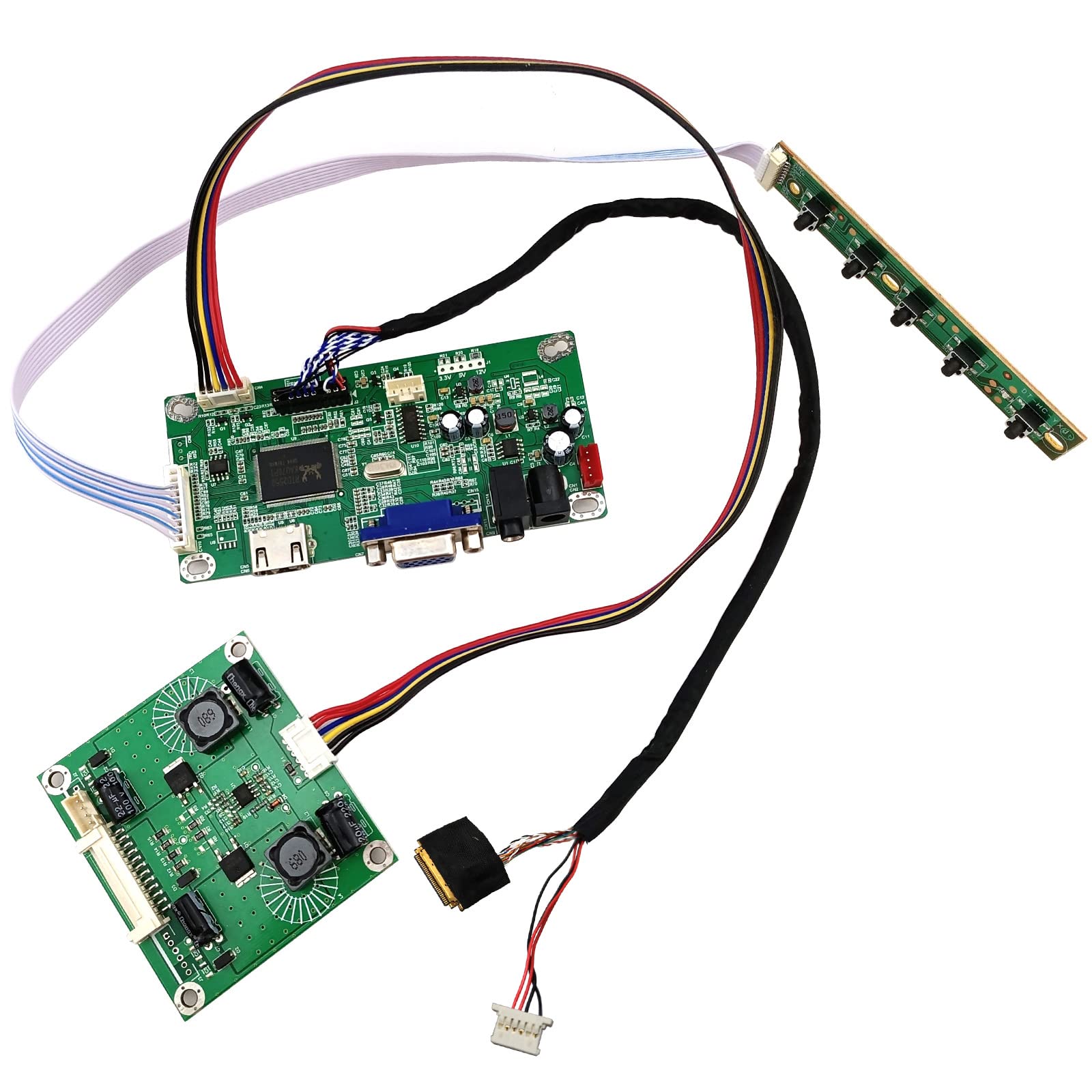 QAREQU LCD Controller for LM270WQ1 SDE3 SDE5 SDE1 SDE2 Panel 2K HDMI Video Audio Driver Board