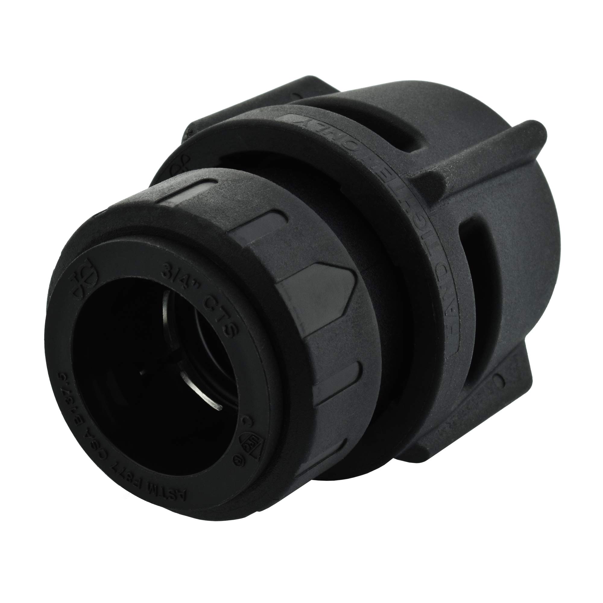 JG ProLock PSEI622838E-L ProLock Push-to-Connect Female Connector (2 Pack), 3/4" CTS x 1" NPS, Black, 2 Piece