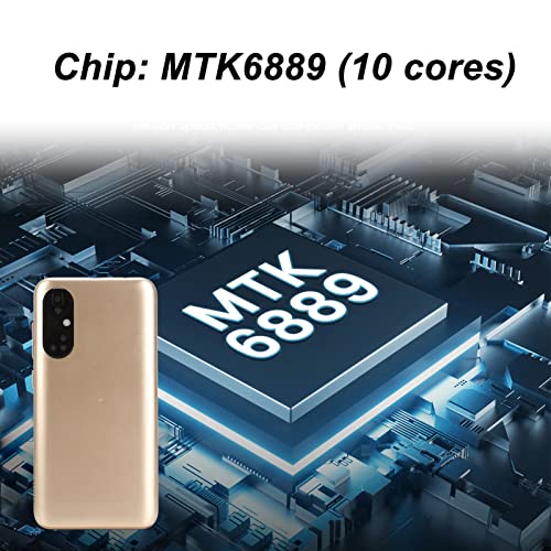 Smartphone, 4.5in HD Screen Cellphone, Face Recognition Mobile Phone, 2GB RAM 16GB ROM Dual Camera WiFi Unlocked Support WiFi BT FM(#1)
