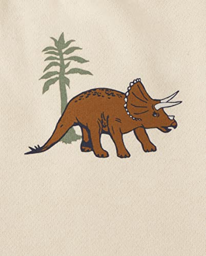 The Children's Place Baby Toddler Boys Jogger Pants, Safari Dinos/Dino/Tidal 3-Pack, 3T