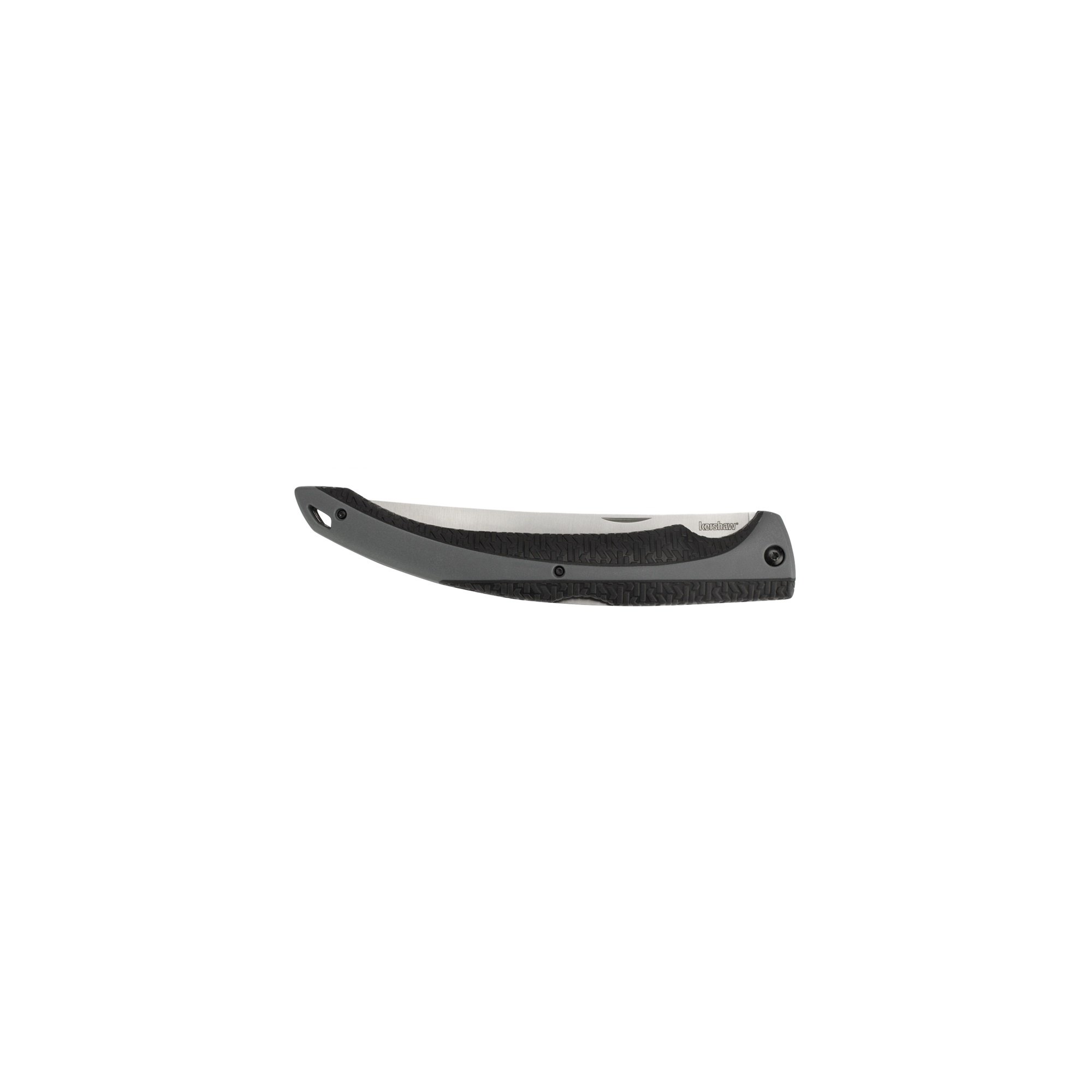 Kershaw 6.5" Folding Fish Fillet Knife, Japanese Stainless Steel Blade, Fishing Fillet Knife for Meat,Black