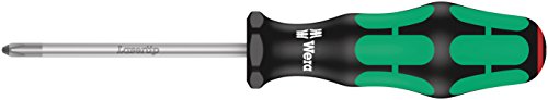 Wera - 5105650001 Kraftform Plus 334/6 Screwdriver Set with Rack and Lasertip, 6-Pieces