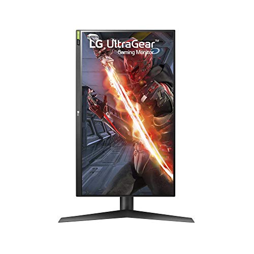 LG 27GN750-B UltraGear Gaming Monitor 27” FHD (1920x1080) IPS Display, 1ms Response, 240HZ Refresh Rate, G-SYNC Compatibility, 3-Side Virtually Borderless Design, Tilt, Height, Pivot Stand - Black