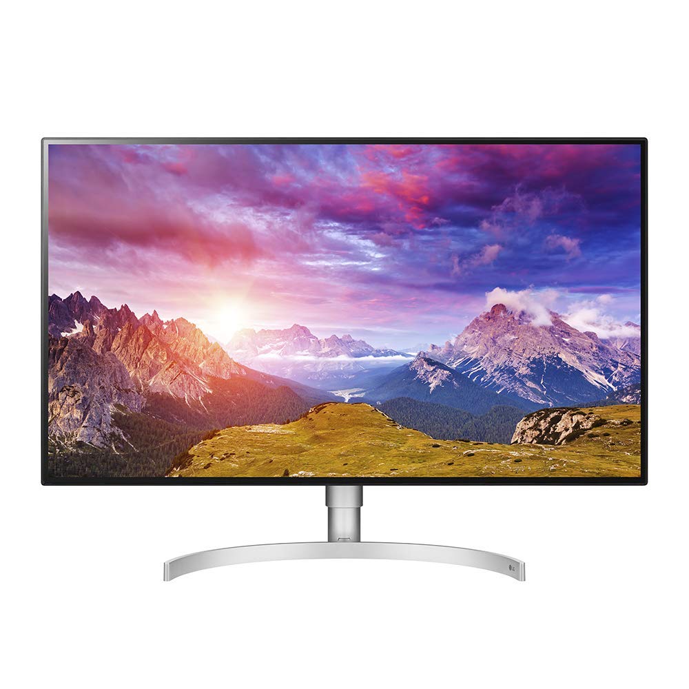 LG 32UL950-W 32" Class Ultrafine 4K UHD LED Monitor with Thunderbolt 3 Connectivity Silver (31.5" Display) (2018) (Renewed)