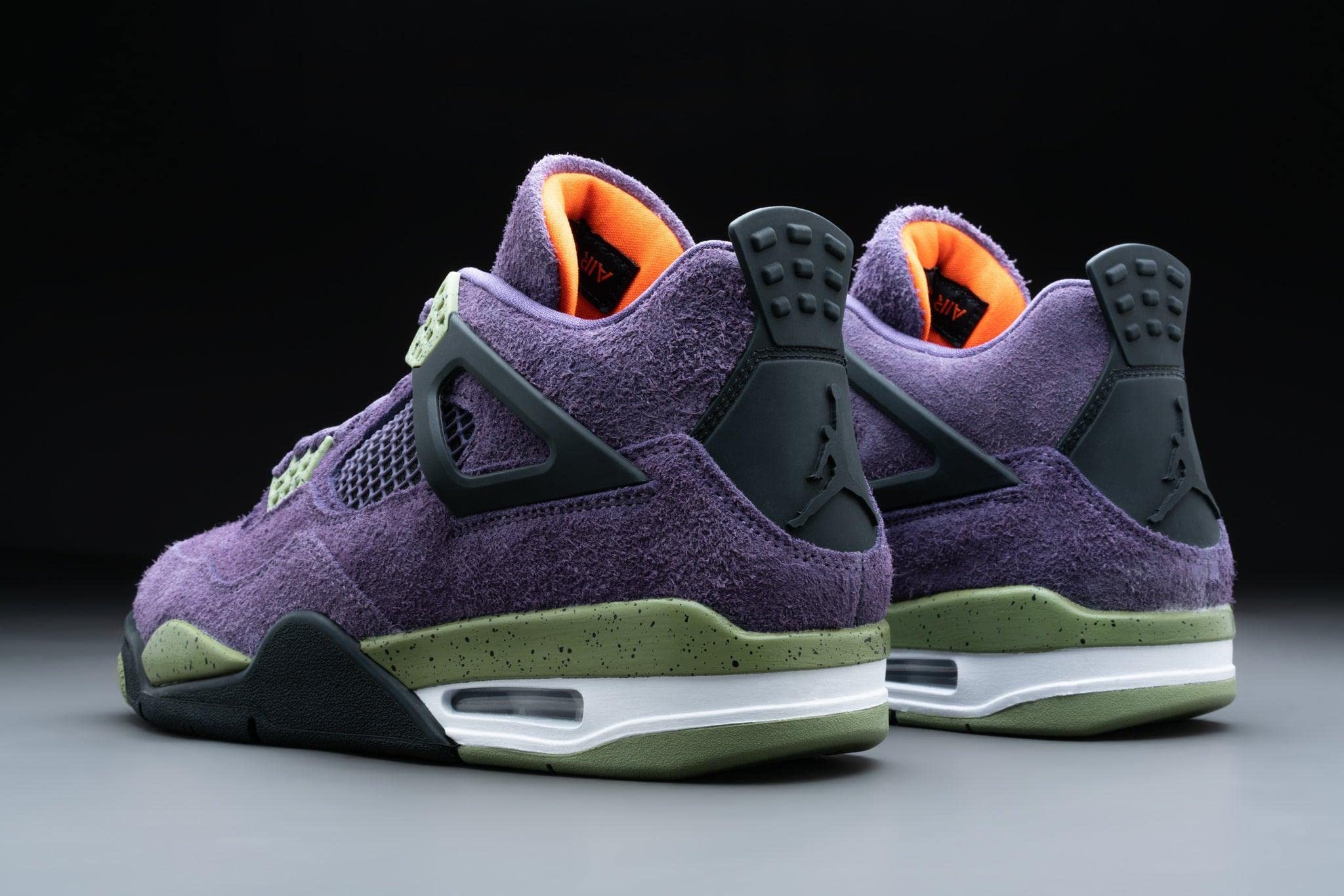 Jordan Womens Air Jordan 4 WMNS AQ9129 500 Canyon Purple - Size 6.5W
