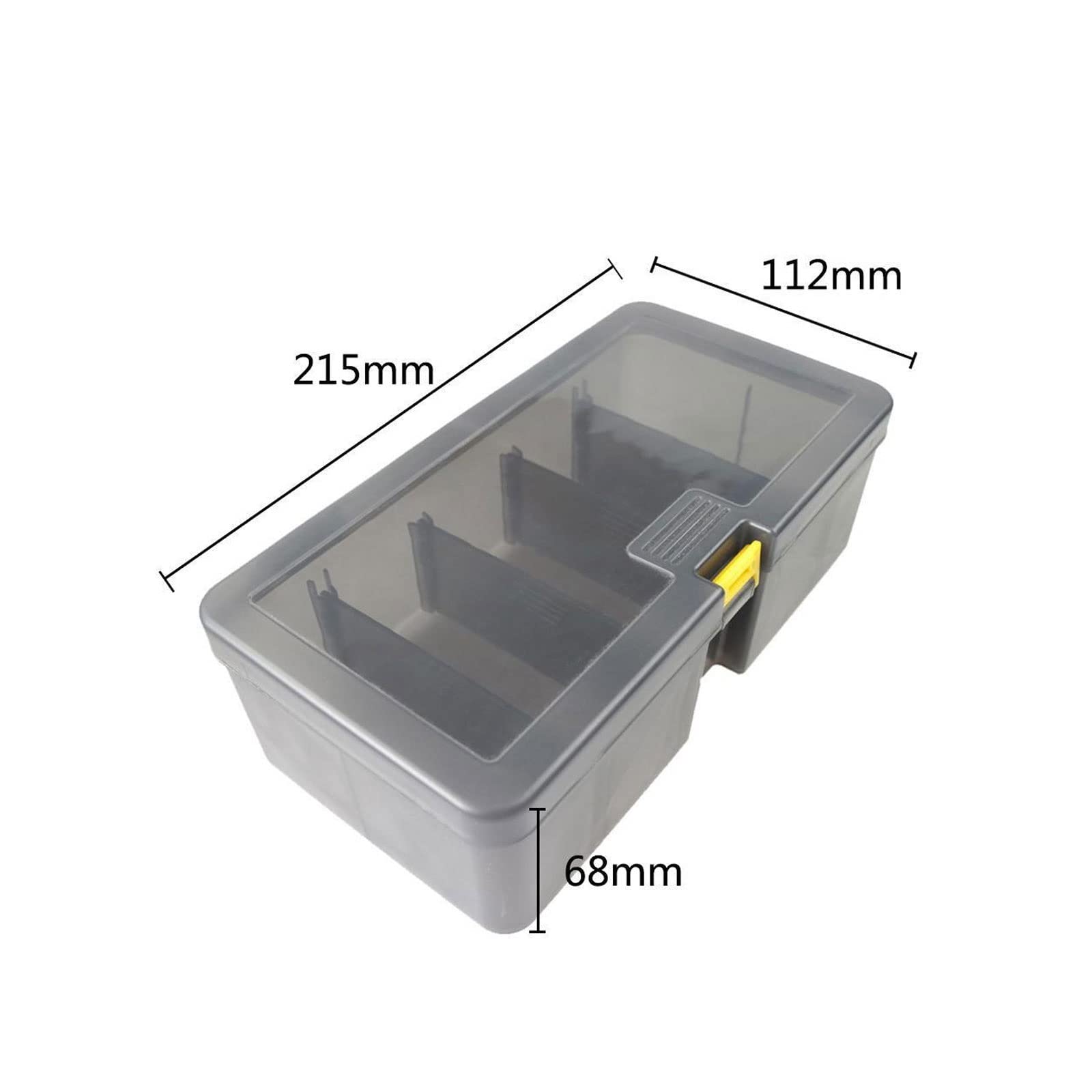 RORUN Portable Tool Box Double Layer Fishing Tackle Box Accessories Lures Bait Storage Case Shrimp Boxes for Lure Cover Baits Container