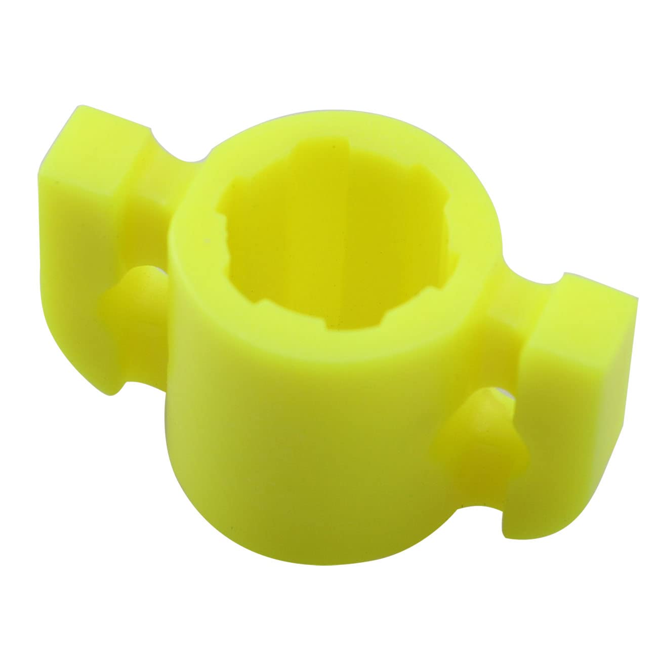 LQ Industrial Bowfishing Arrows Safety Slide 3Set 8mm Plastic Yellow Hunting Bowfishing Safety Slides Kits