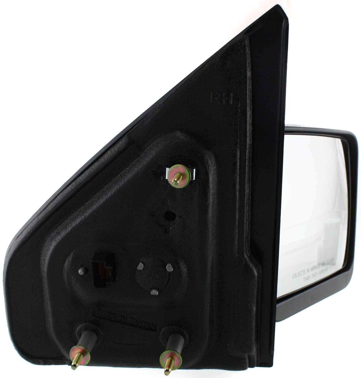 Kool Vue Right Power Heated Door Mirror Compatible With Ford F-150 2004-2008 Manual Fold Without Signal Light & Puddle Lamp Textured New Body Style