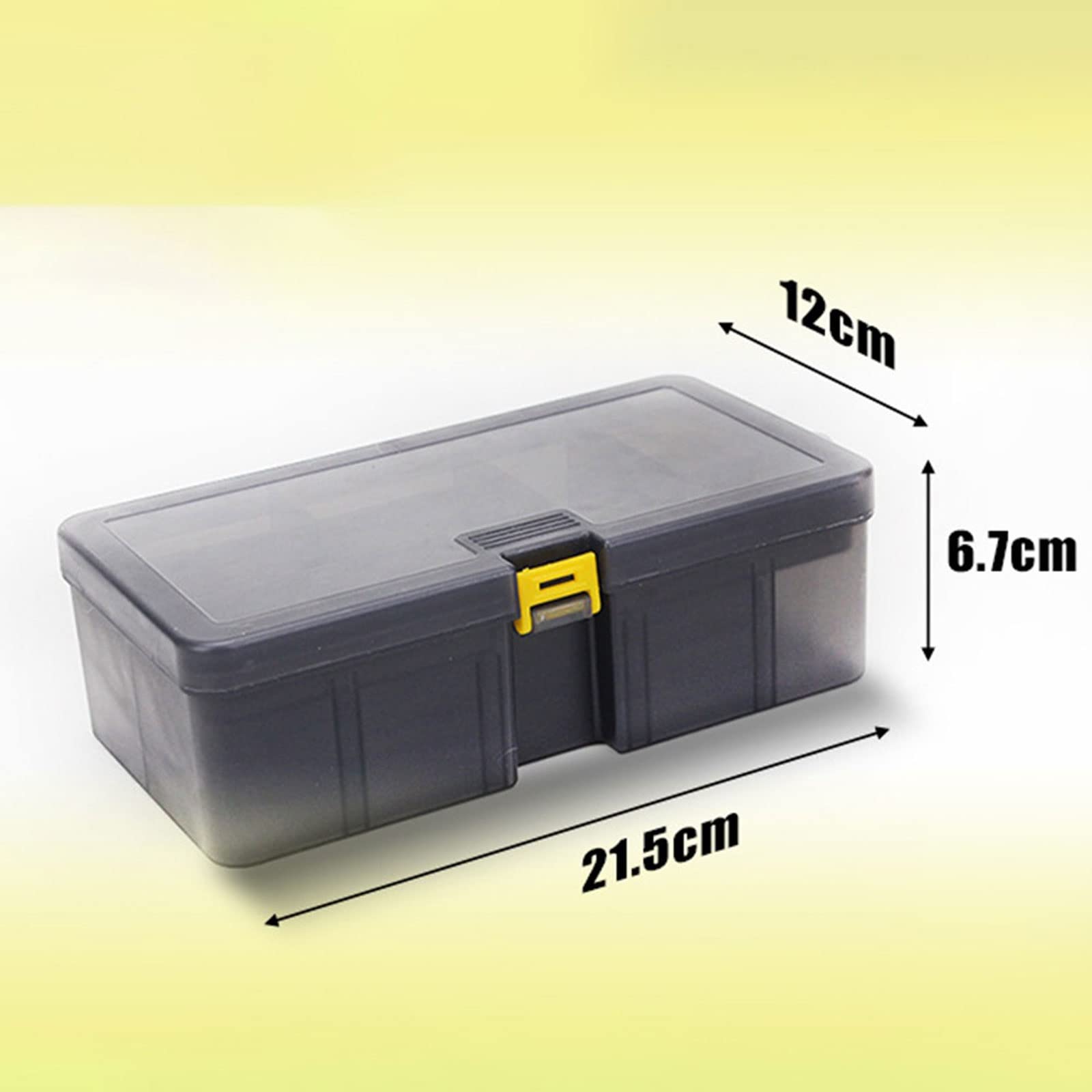 RORUN Portable Tool Box Waterproof Plastic Double Layer Fishing Tackle Lures Hook Bait Box Storage Case Fishing Tool Accessories