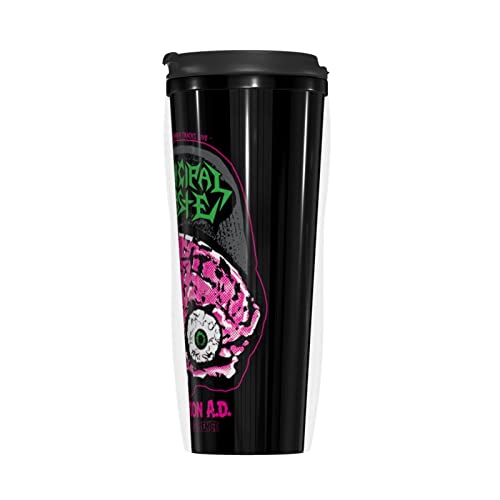 LOREBUTY Municipal Band Waste Coffee Mug With Lids 12oz Insulated Car Mugs Double Wall Vacuum Reusable Travel Coffee Cup For Hot/Ice Drinks Coffee Teas