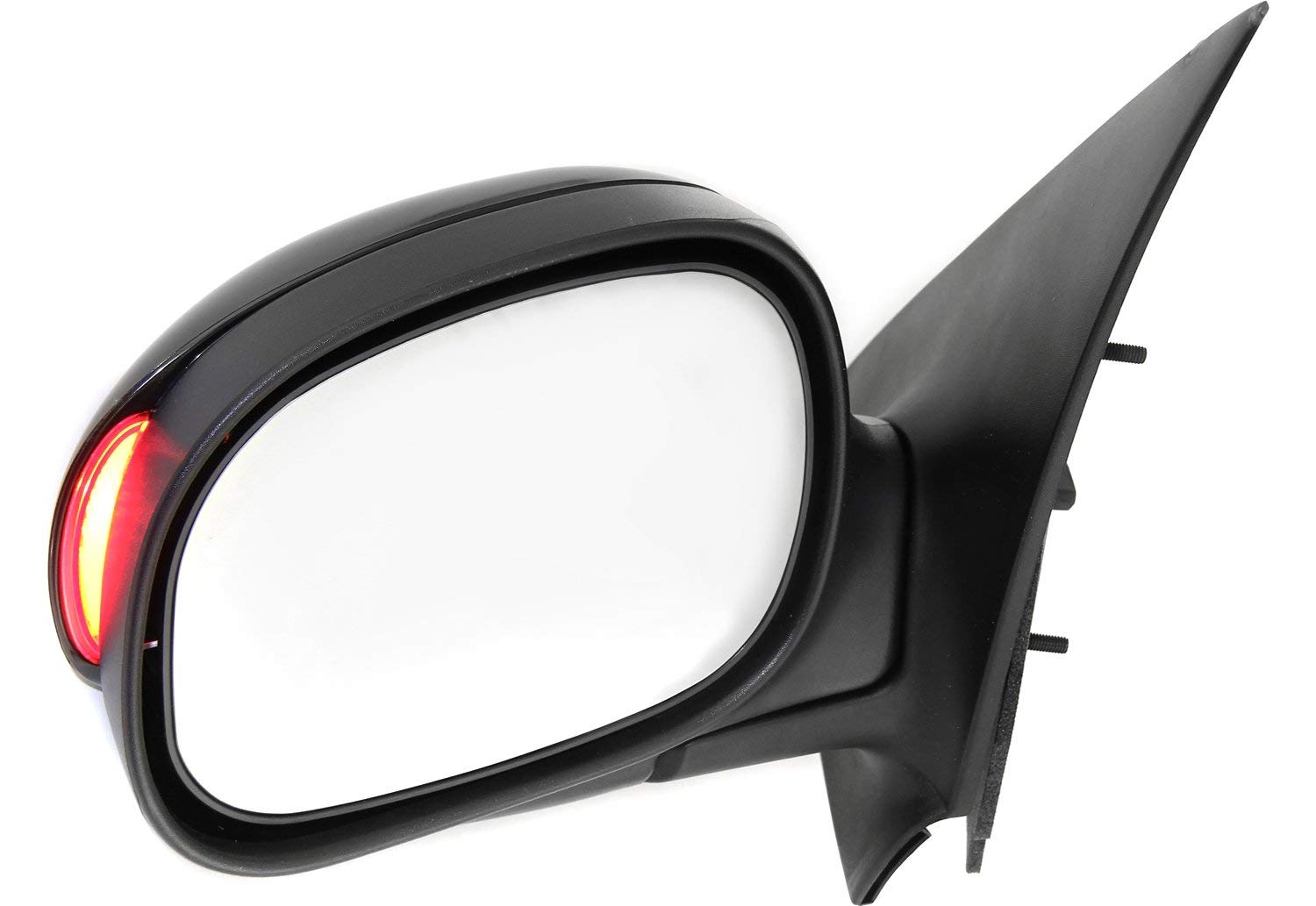 Kool-Vue Mirror Set of 2 Compatible with 2001-2003 Ford F-150 Crew Cab, Driver and Passenger Side In-housing Signal Light, Paintable, Power, Contour Style
