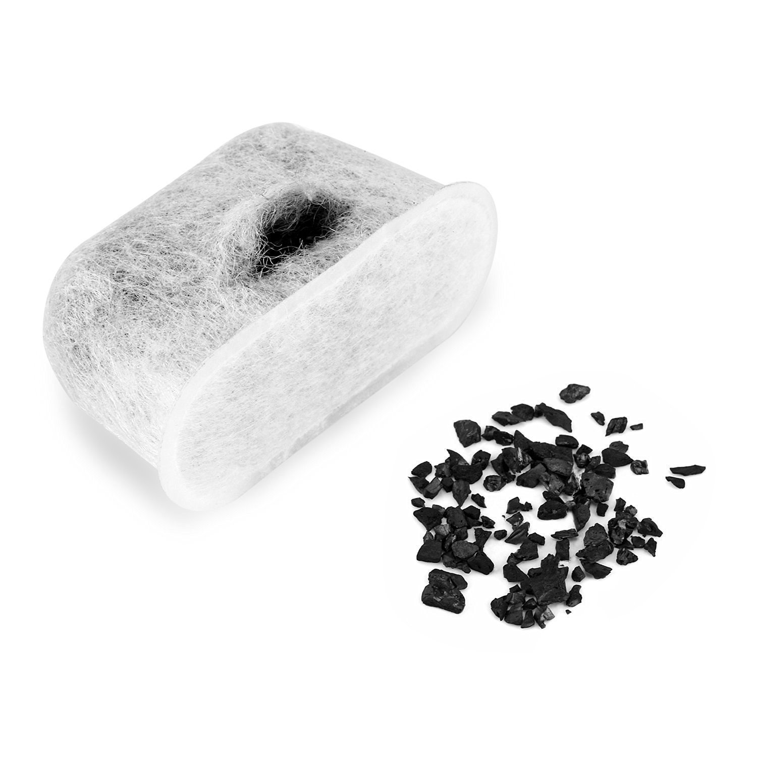NRP 12-Pack Coffee Water Cartridges Activated Charcoal Filter Compatible for CUISINART Coffeemaker DCC-RWF, Kenmore Drip, Delonghi, Capresso