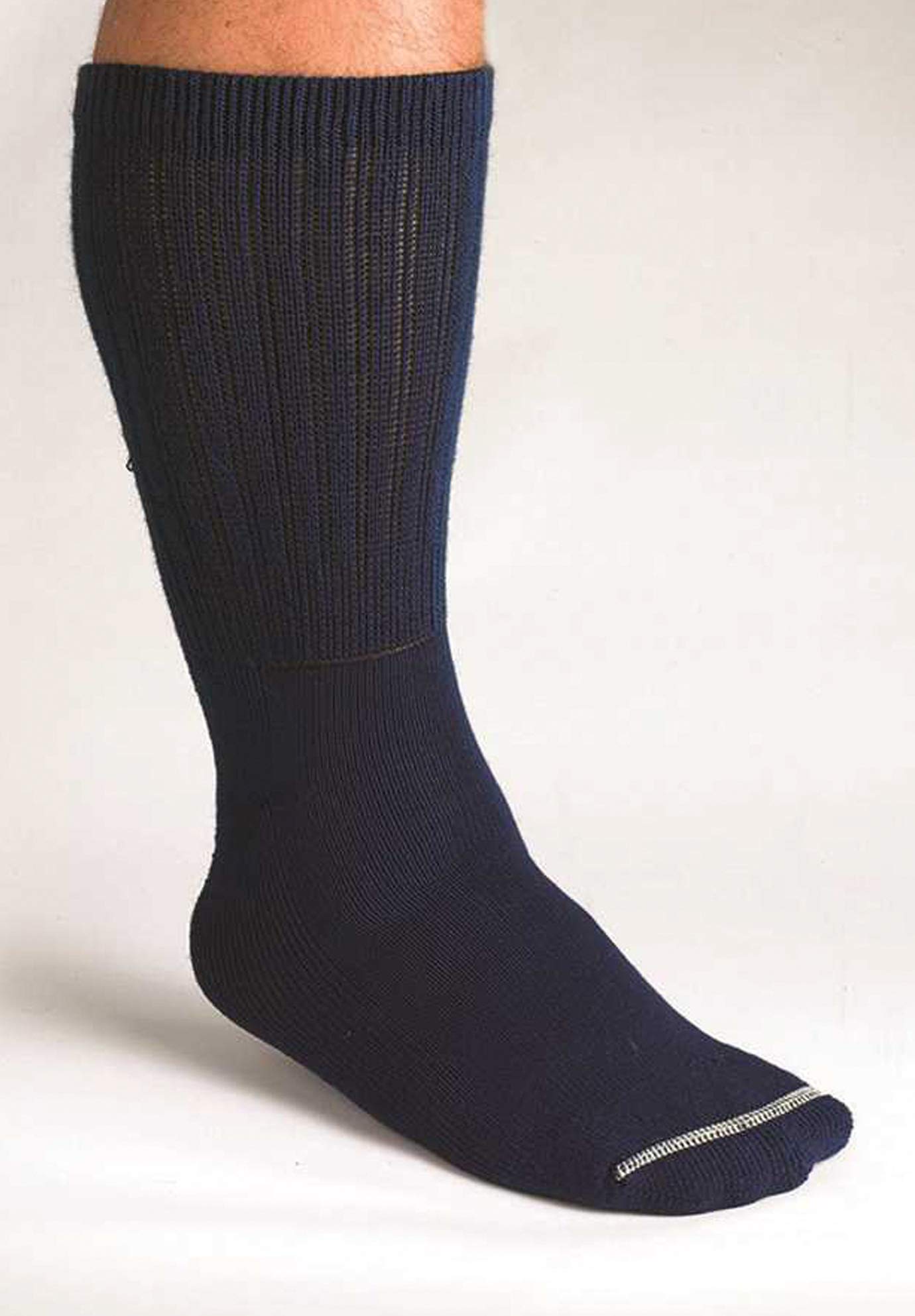 KingSize Men's Mega Stretch Socks - XL, Black