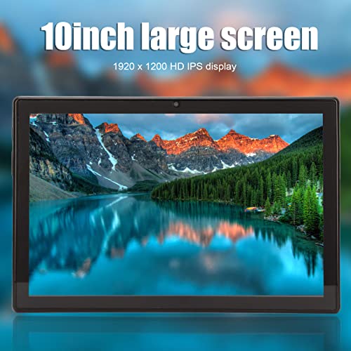 Pomya HD 10 Inch Tablet, 4G Calling Tablet,6GB RAM 128GB ROM,8800mAh Battery,Dual Camera Tablet, Kids Friemds