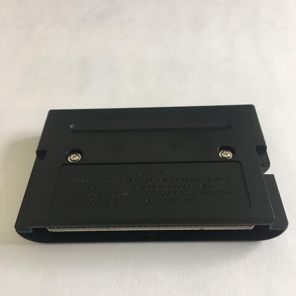 The 138 in 1 Game Cartridge 16 Bit MD Game Card For Sega Mega Drive For Sega Genesis and for Original Console (Black)