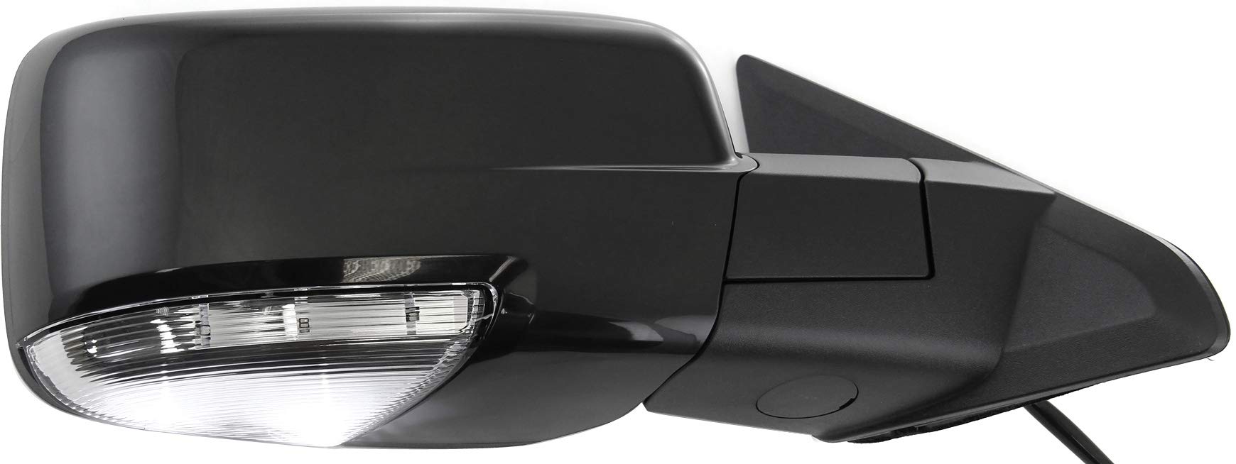 Kool Vue Passenger Side Power Heated Mirror for Ram 1500 2013-2015 Power Fold With Signal Light & Puddle Lamp Paintable For Models Without Towing Package
