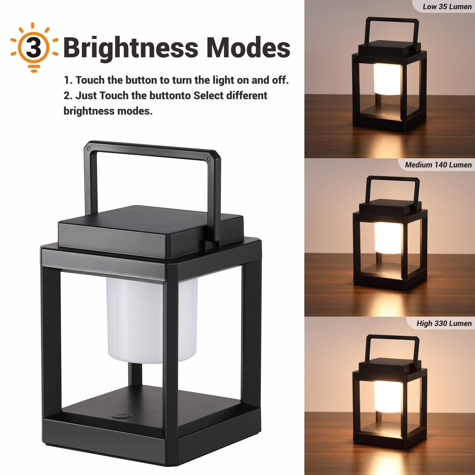 Solar Outdoor Wall Lights, Motion Sensor Outdoor Wall Sconce Light Fixture, Exterior Waterproof Wall Lantern, Solar Outdoor Wall Porch Lights for Patio (Solar Lantern)