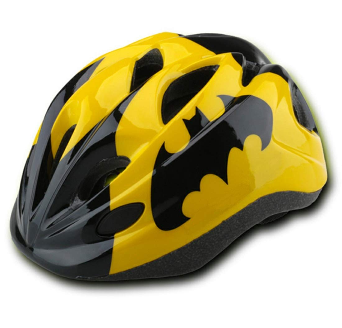 Kids Yellow-Black Bicycle Bike Cycling Skating Scooter Helmets Protective Gear for Toddler Child Children Kids,Ultra-Light Outdoor Kids Safety Helmet for Boy Girl Student Pupil Age 3-5 5-8