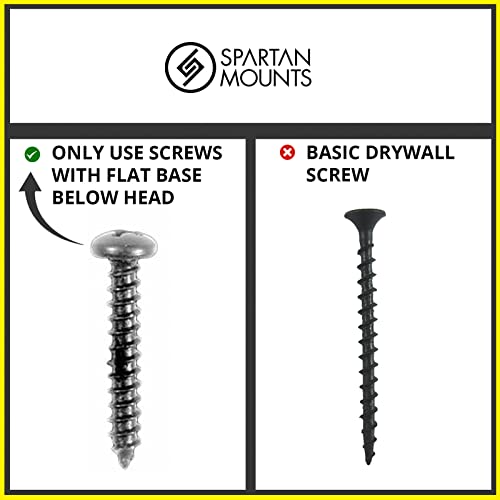 Spartan Mounts Tool Mount for Ryobi Power Tools, Right Mount Wall Display Hook, Power Tool Storage, Convenient Easy Access Garage Organizer, Durable Low Profile Bracket