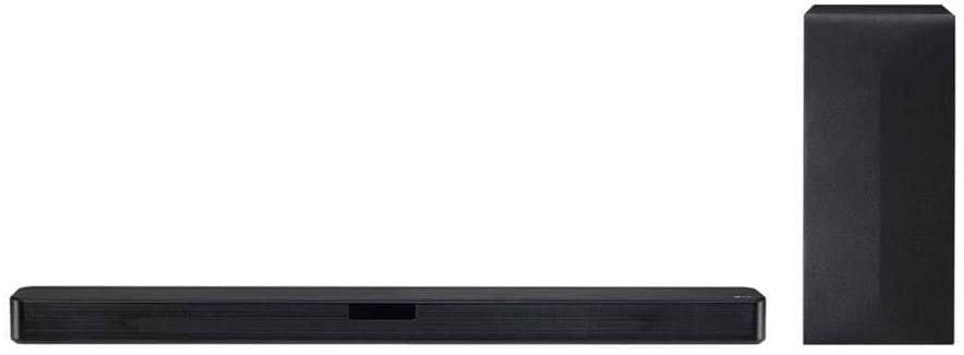 LG SN4 2.1 Channel 300W Bluetooth Sound Bar with Wireless Subwoofer (Renewed)