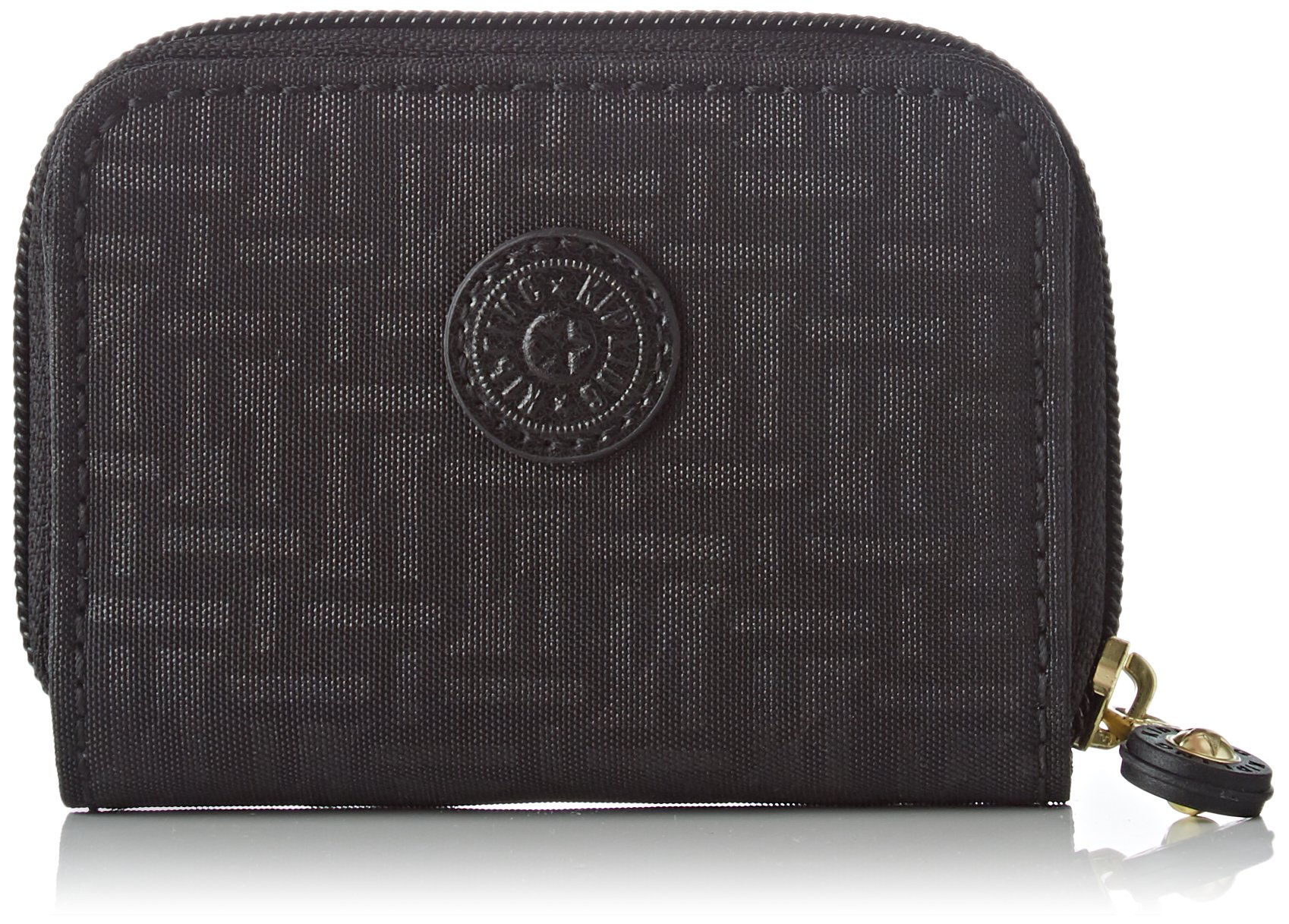 Kipling Tops, Women’s Wallet, Black (Black Pylon Emb), 2.5x7.5x10 cm (B x H T)