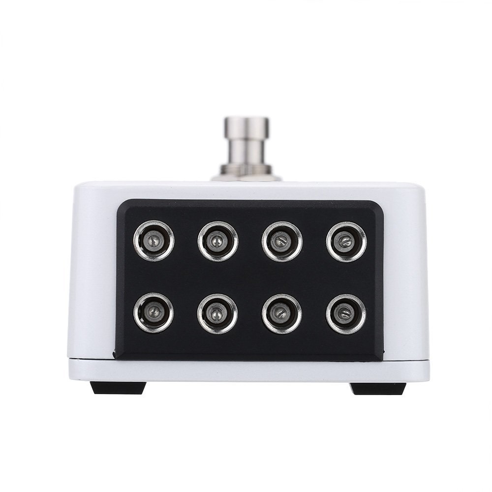 JOYO JF-18R Power Tune Tuner Pedal True Bypass with 8 Channel Low Noise Isolated DC 9V Power Output Multi Power Supply Effect