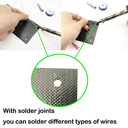 Small Flexible Thin Film Solar Power Panel Cells DIY boondocking ETFE photovoltaic 0.3W1.5V 240ma (White)