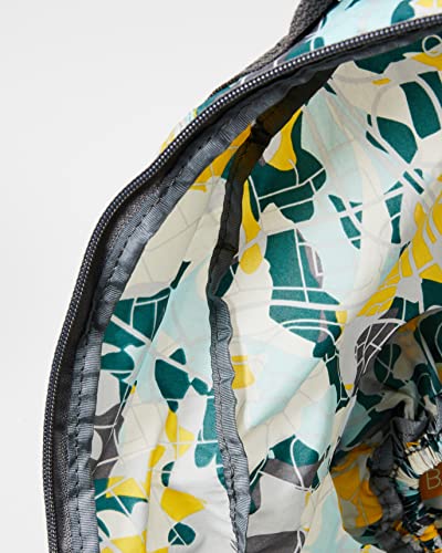 Kipling Women's Backpack, Multicolour (Camo Map), 33x44x14 Centimeters (B x H x T)