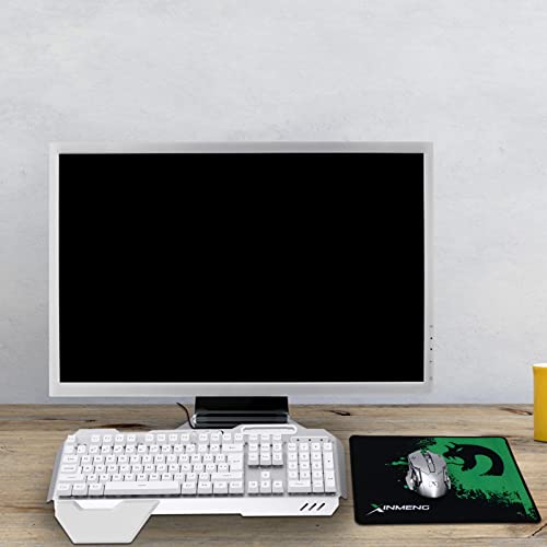 SOLUSTRE Rechargeable Keyboard and Wired Gaming Keyboard and Mouse Combo RGB Backlit Gaming Set Led Rainbow Backlit Keyboard Mouse Combo 2.