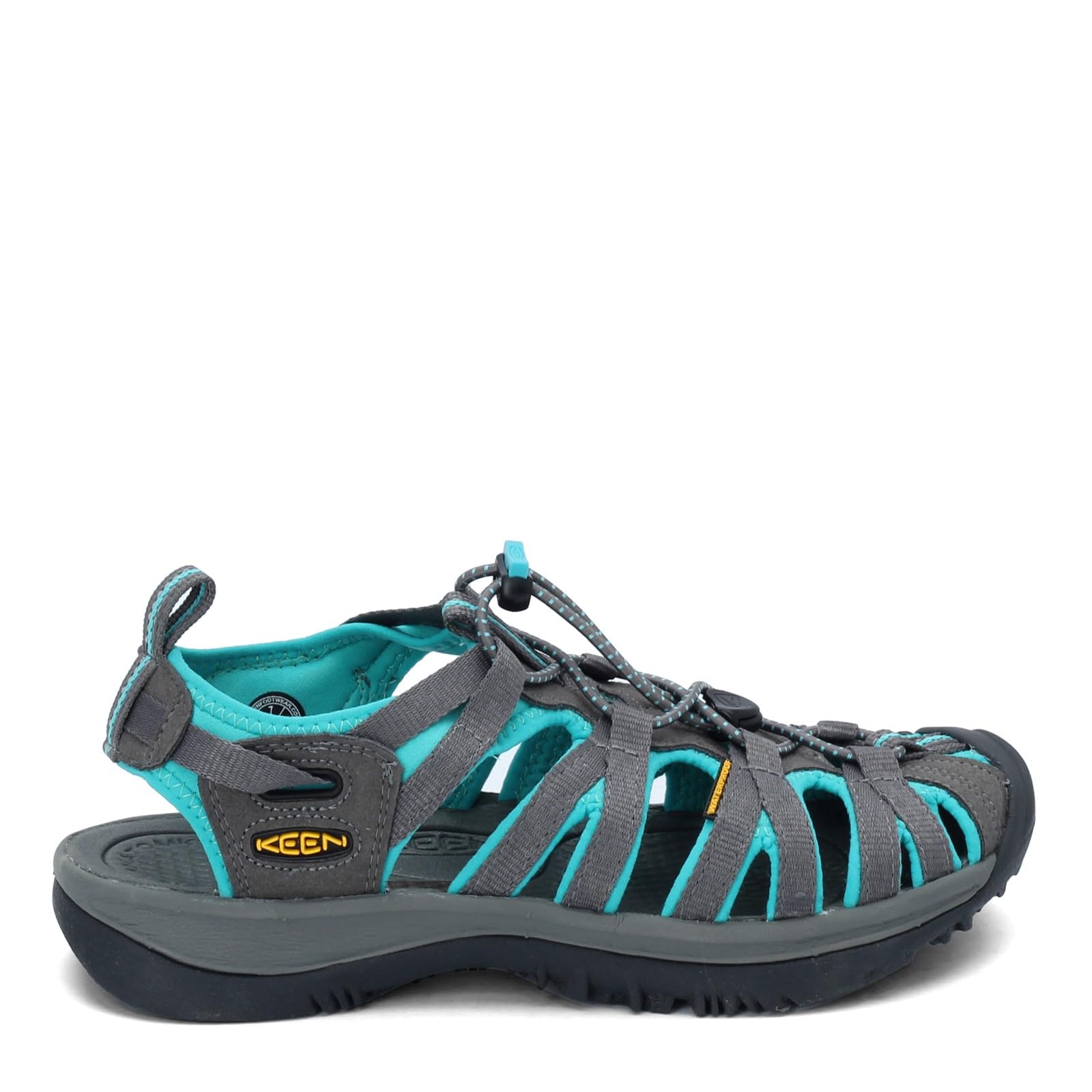 KEEN Women's Whisper Closed Toe Sport Sandals, Dark Shadow/Ceramic, 6