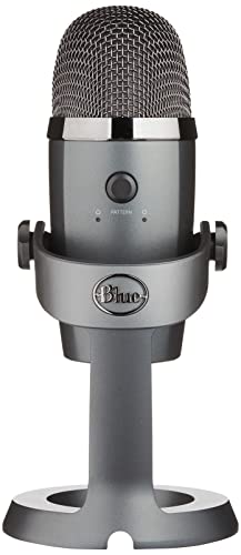 Logitech for Creators Blue Yeti Nano Premium USB Mic for Recording and Streaming – Shadow Gray