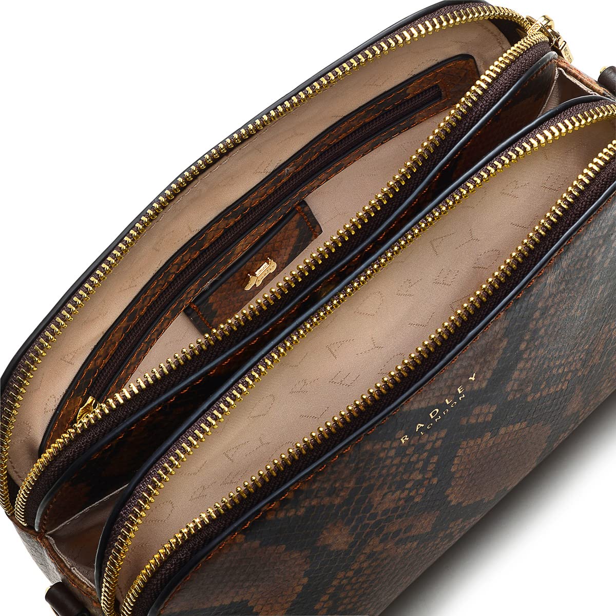 RADLEY London Dukes Place - Faux Snake - Medium Ziptop Crossbody
