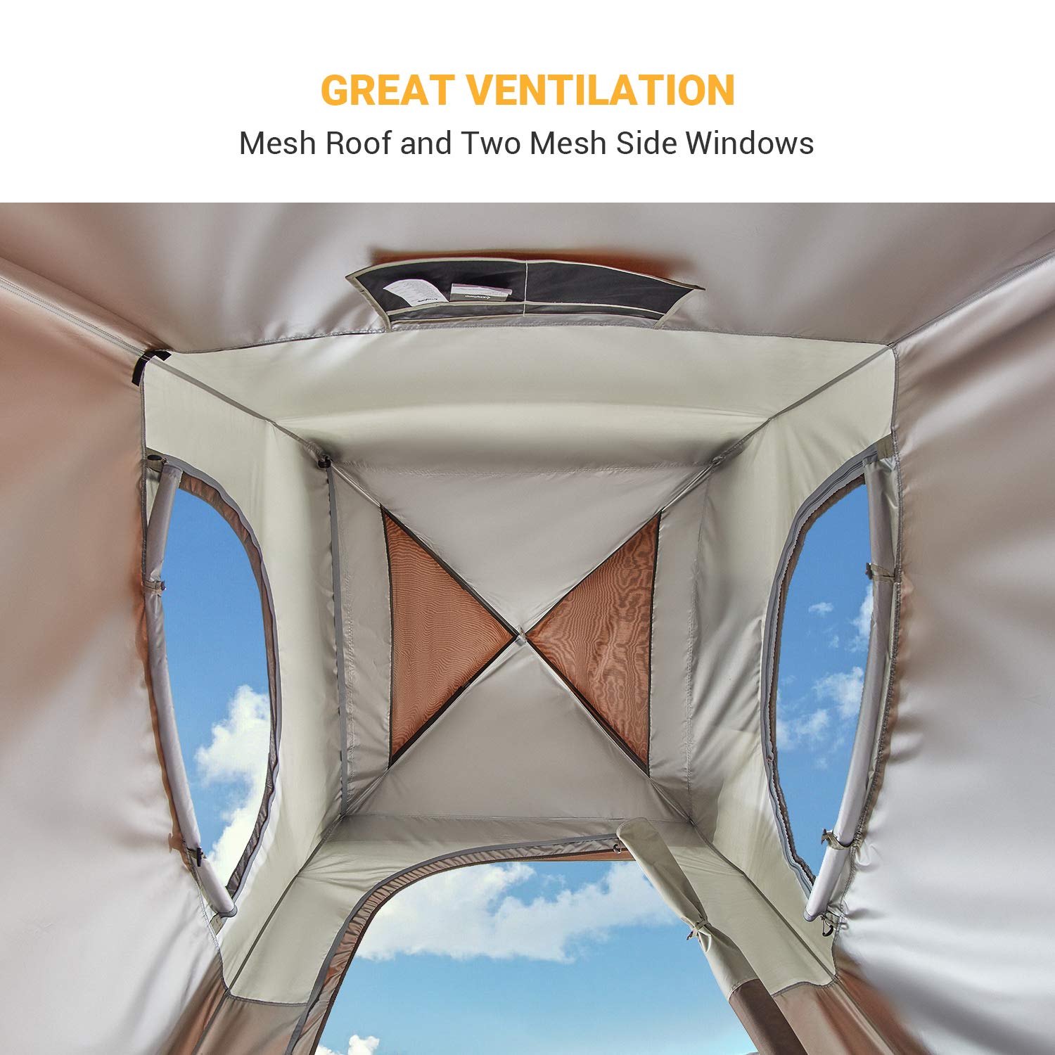 KingCamp Oversize Outdoor Easy Up Portable Dressing Changing Room Shower Privacy Shelter Tent