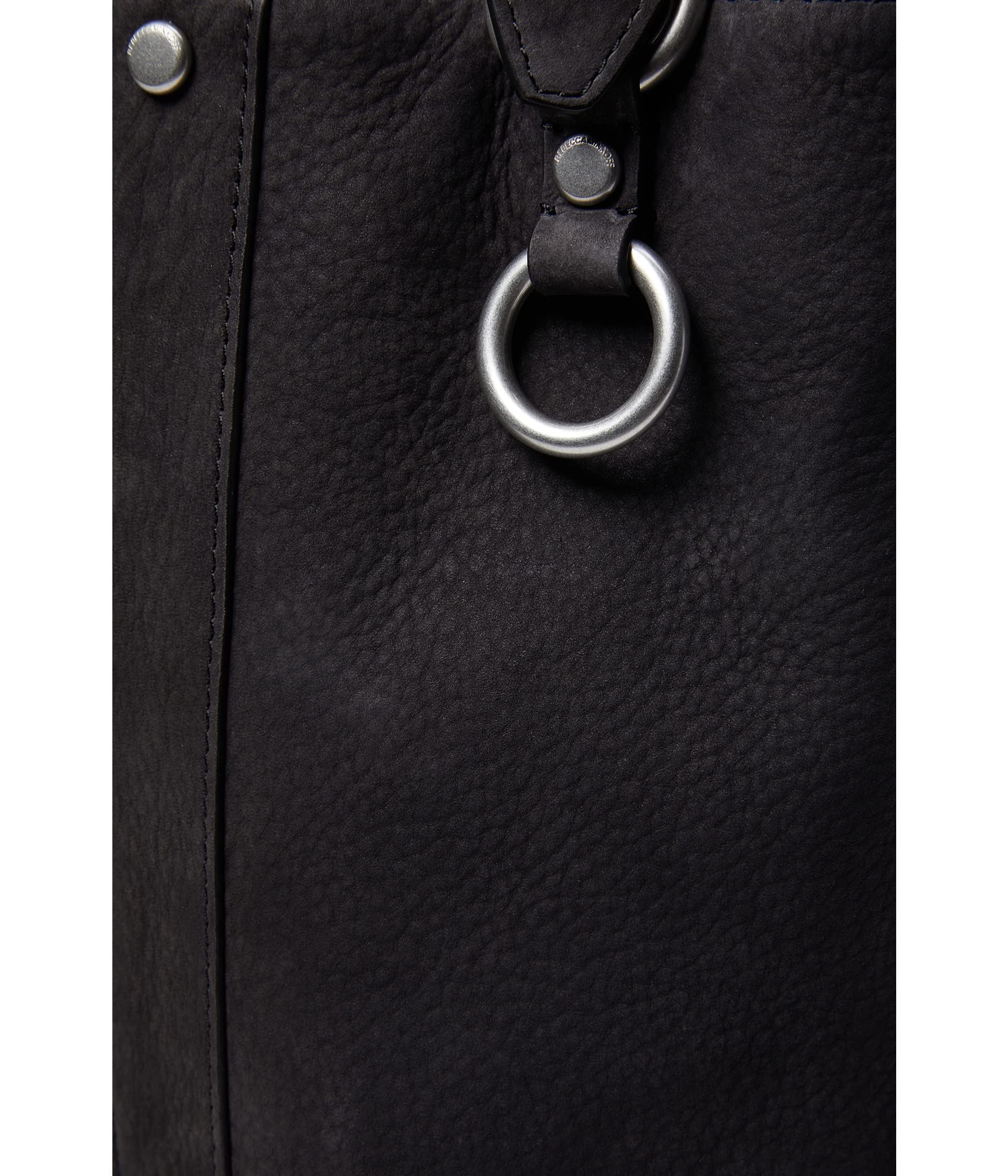 Rebecca Minkoff Mab Hobo Washed Black One Size