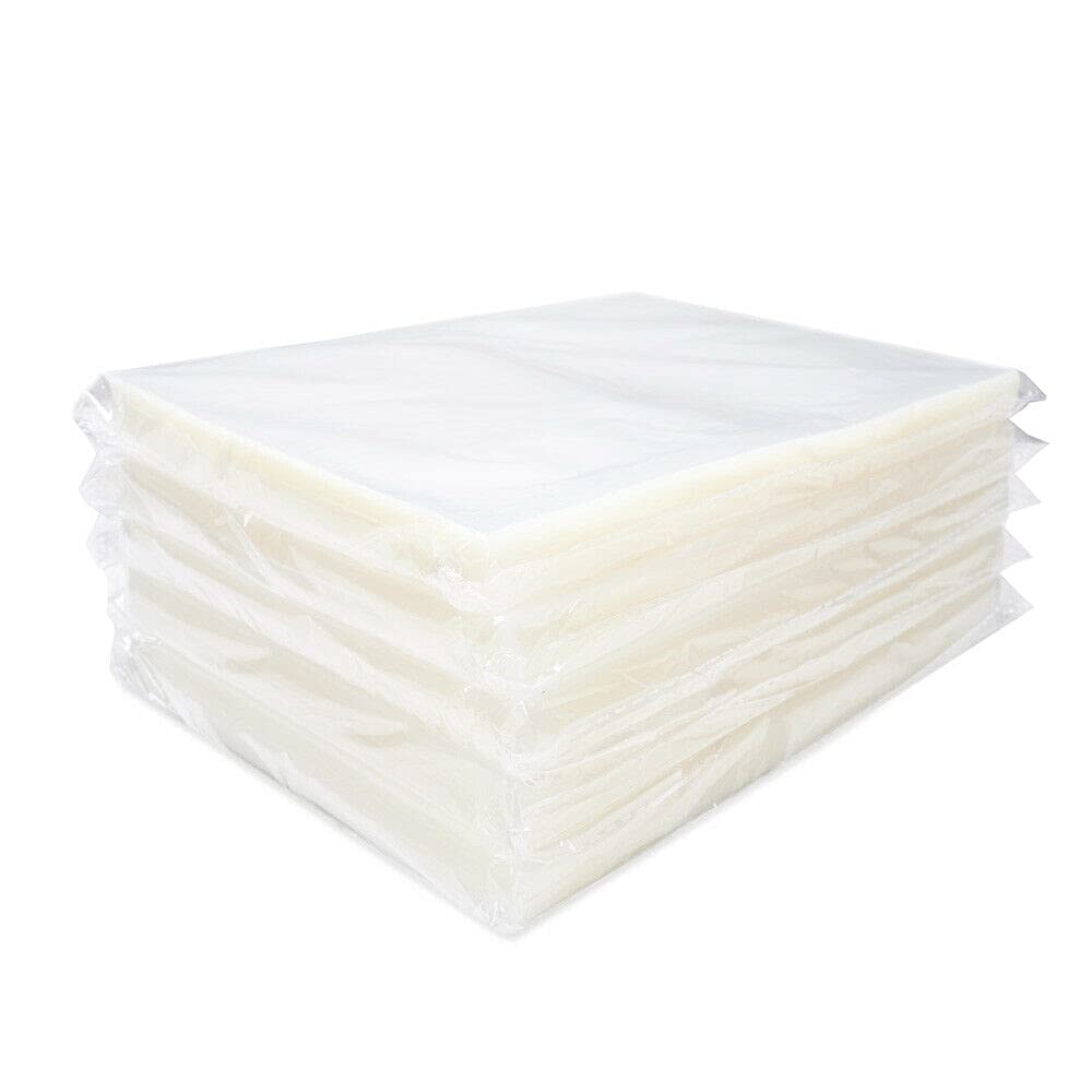 PouchWorth 500 Pack Clear 5x7in, 3 mil Vacuum Chamber Bags Great for Food Vac Storage