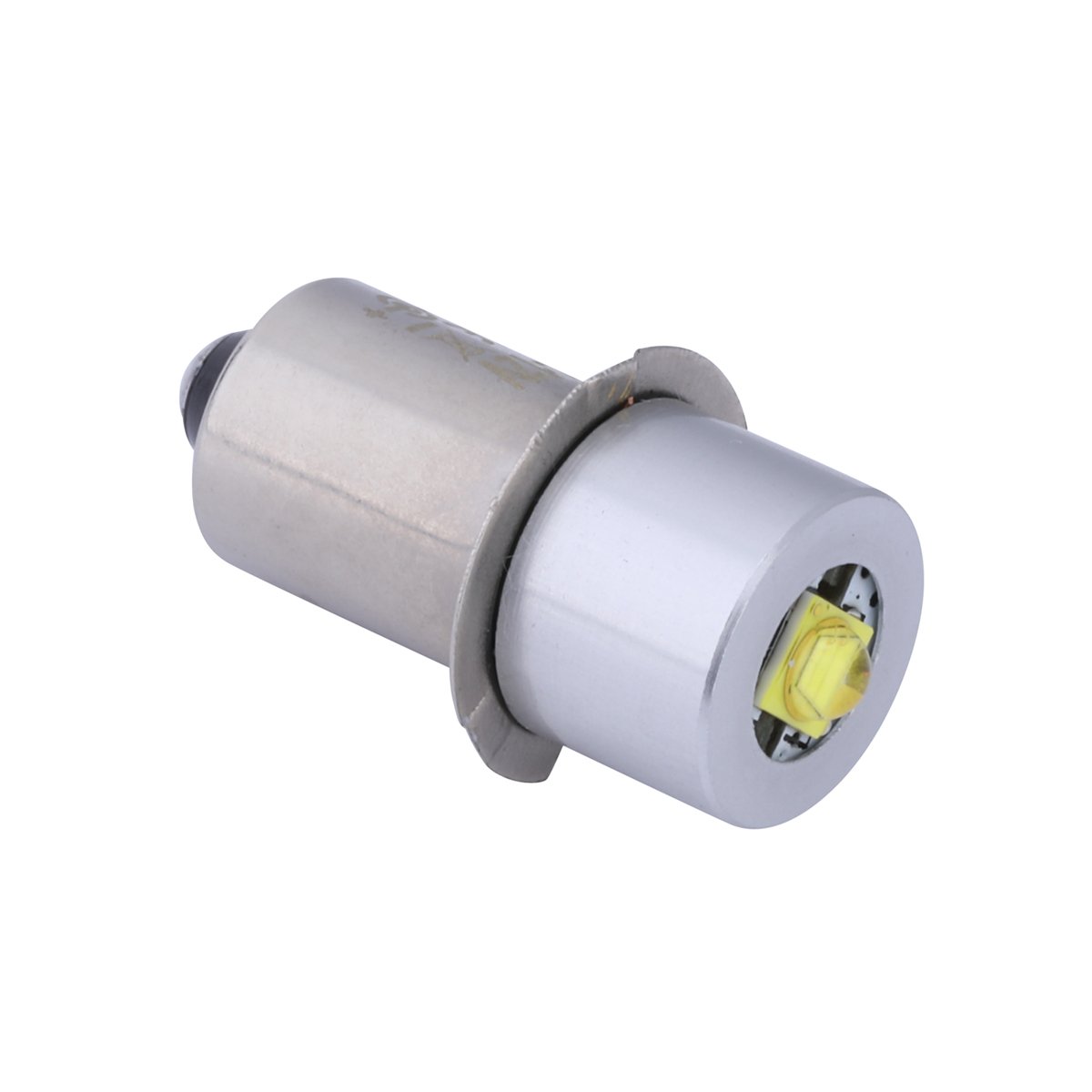 JOMITOP 2 Pack P13.5S LED Replacement Bulbs DC 3W 4-12V LED Upgrade Bulb for Maglight Flashlight on 3 4 5 6 Cell Lantern Torch