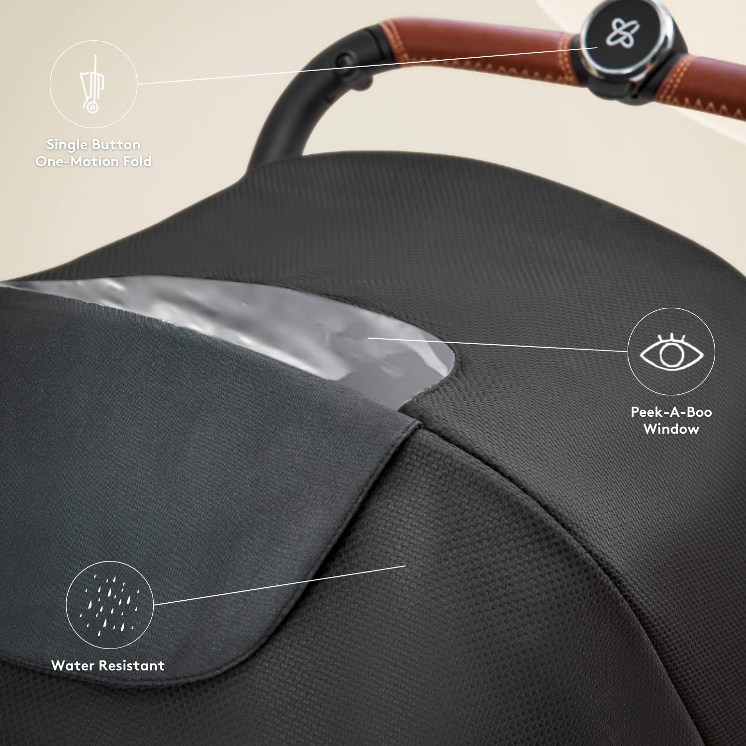 Silver Cross Jet Series - Full Size TSA Approved Infant & Toddler Stroller - Lightweight, Compact & Easy to Fold, with All-Terrain Wheels and One-Handed Recline (Eclipse, Jet-3)