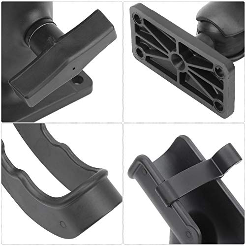 Plastic Canoeing Kayak Fishing Pole Winder Rod Holder Support Tools Accessories