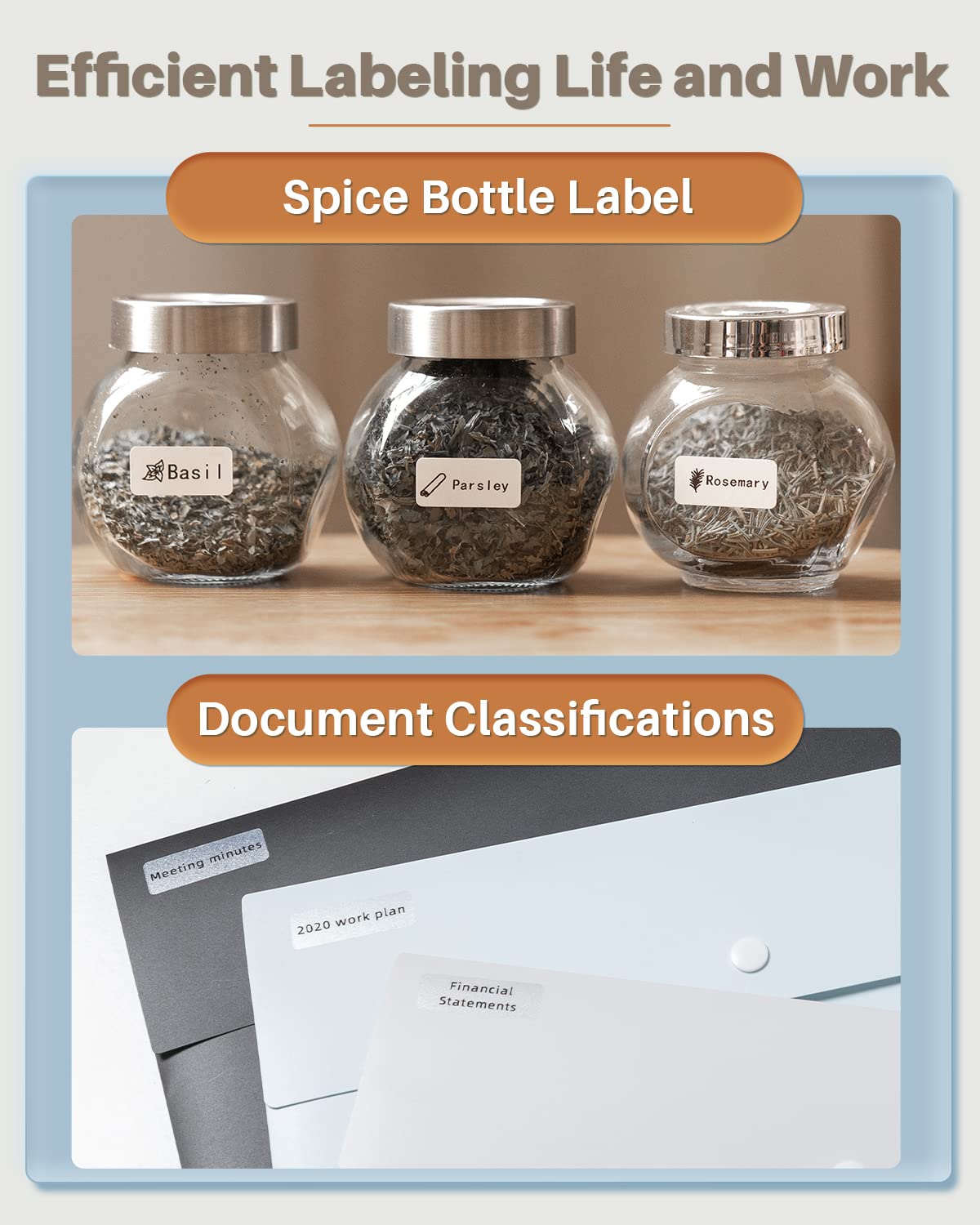 Label Maker Machine with Tape, Bluetooth Thermal Mini Label Printer, Q30S Label Makers for Jars,Small Portable Sticker Maker for Office Supplies, Organizing Storage,Barcode, Mailing, Home