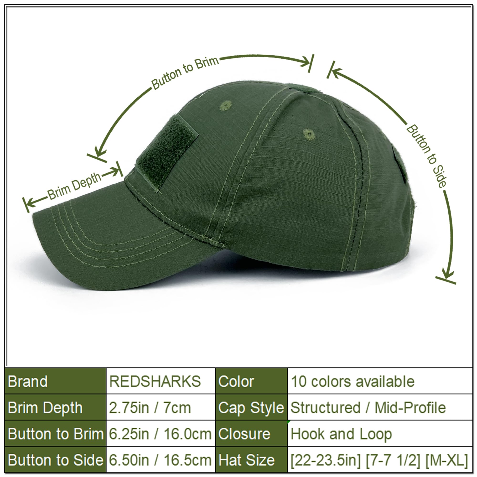 REDSHARKS Snake Camouflage Camo Baseball Cap with American Flag USA Tactical Operator Army Military Hat for Shooting Hunting Military khaki X-Large
