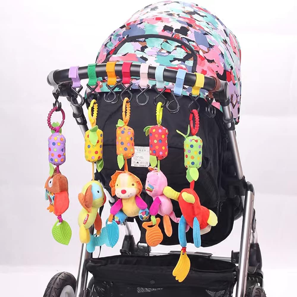 Stroller Bag Hooks, for Mommy Hanging Diaper Bags,Backpack,Stroller Accessories,Stroller Clips