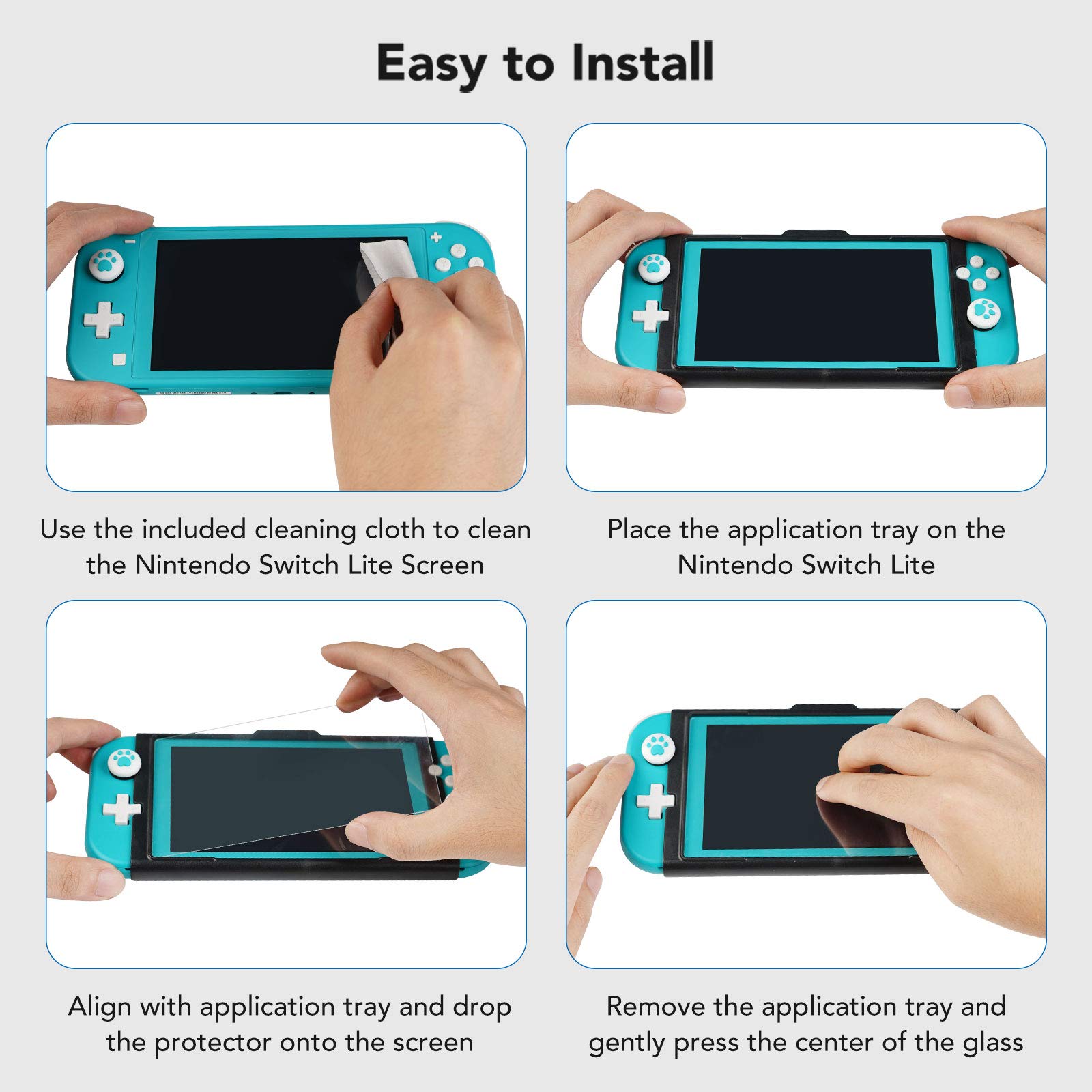 KIWIHOME Switch oled Case 2 Pack