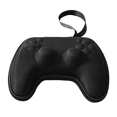 sikiwind 4PCS Carrying Travel Storage Case for PS5 Controller, Shockproof EVA Controller Bag PS5 Carrying Case for Play Station 5 PS5 Gamepad Protective Case