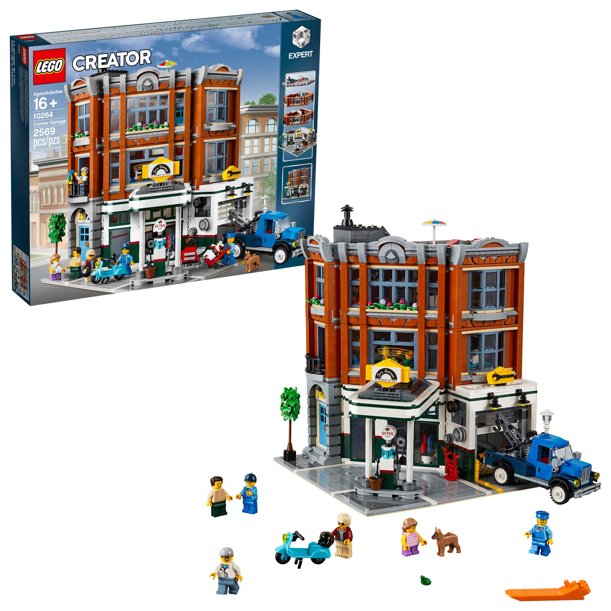 LEGO Creator Expert Corner Garage 10264 Building Kit (2569 Pieces)