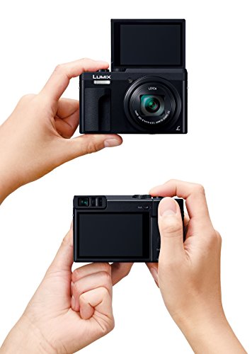 Panasonic Compact Digital Camera Lumix TZ90 Optical 30 times Black DC-TZ90-K(Japan Import-No Warranty)