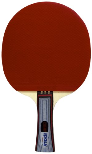 JOOLA Champ Table Tennis Paddle - Recreational Ping Pong Racket for Intermediate Players - More Speed & Control-Ping Pong Paddle with Flared Ergonomic Handle-Table Tennis Equipment for Adults & Kids