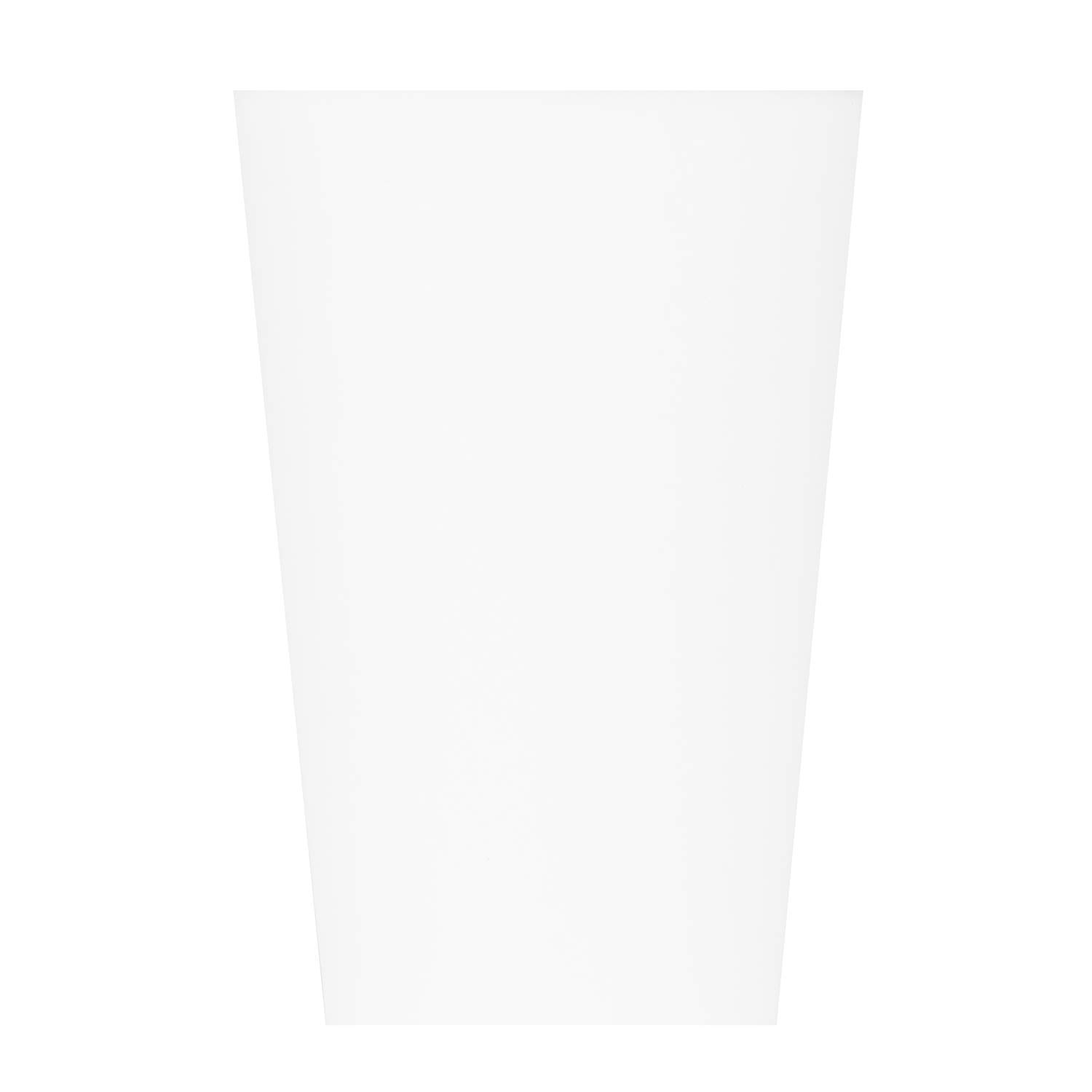 Karat 16oz Premium White Paper Hot Coffee Cups Diameter 3.54" - Disposable, Leak-Resistant Double Poly-Lined, Ideal for Restaurants - Pack of 1000