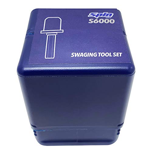 SSPIN300 Swaging Tool Drill Bit Set with 1/4” 3/8” 1/2” 5/8” 3/4” 7/8” Bits