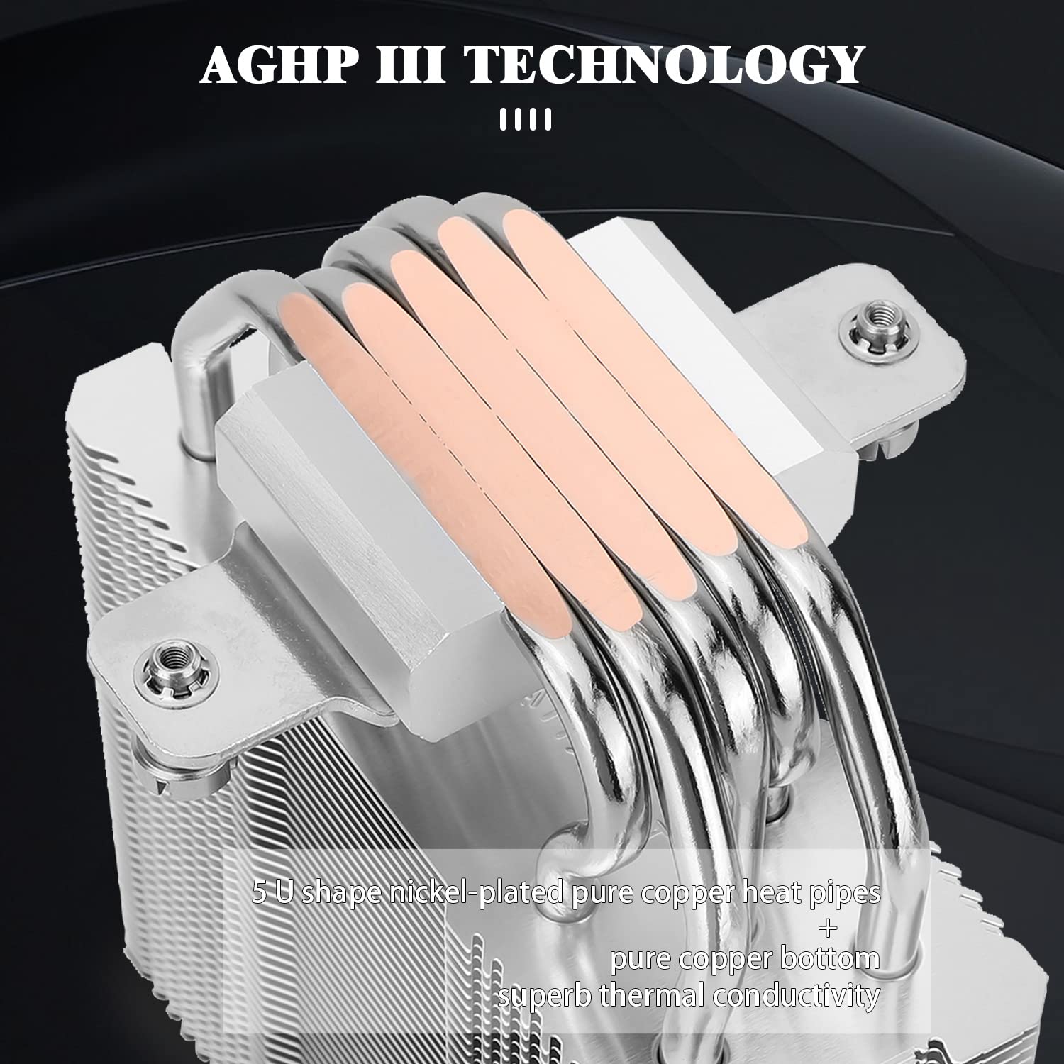 Thermalright Assassin King 120 SE CPU Air Cooler, 5 Heatpipes, TL-C12C PWM Fan, AGHP tochnology, for AMD AM4 AM5/Intel LGA 1700/1150/1151/1155/1200